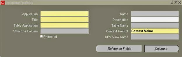 Oracle Ebs Oracle Database Oracle Technical Oracle Functional How To Use Flexfield On