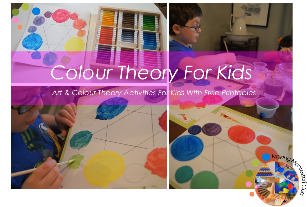 Colour Theory For Kids, Art & Colour Theory Activities - "Making ...