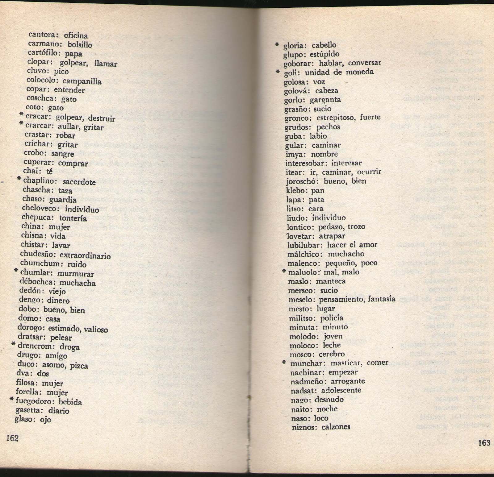 Mazzu Stardust: La Naranja Mecánica - Anthony Burgess - Diccionario ...