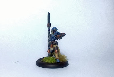 Warmachine Cygnar Warcaster Captain Victoria Haley