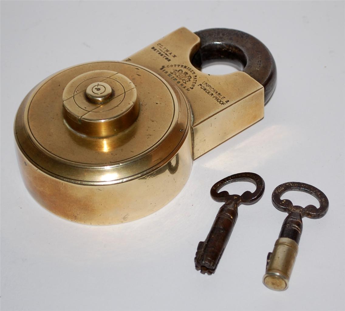 RestraintsBlog: E COTTERILL'S Padlock Climax Detector Unpickable Powder ...