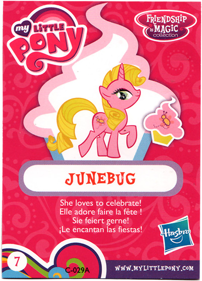 MLP Junebug Blind Bag Cards | MLP Merch