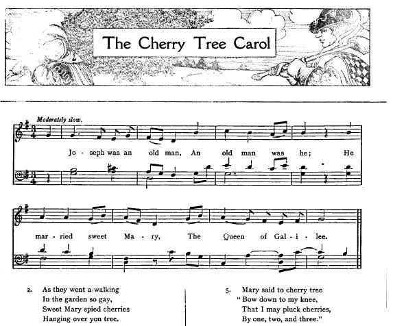 Cherry Tree Carol : Christmas Carols - Lyrics and History