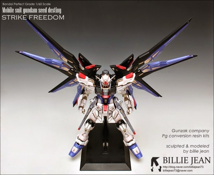 GUNDAM GUY: PG 1/60 Strike Freedom Gundam [Conversion Resin Kit ...