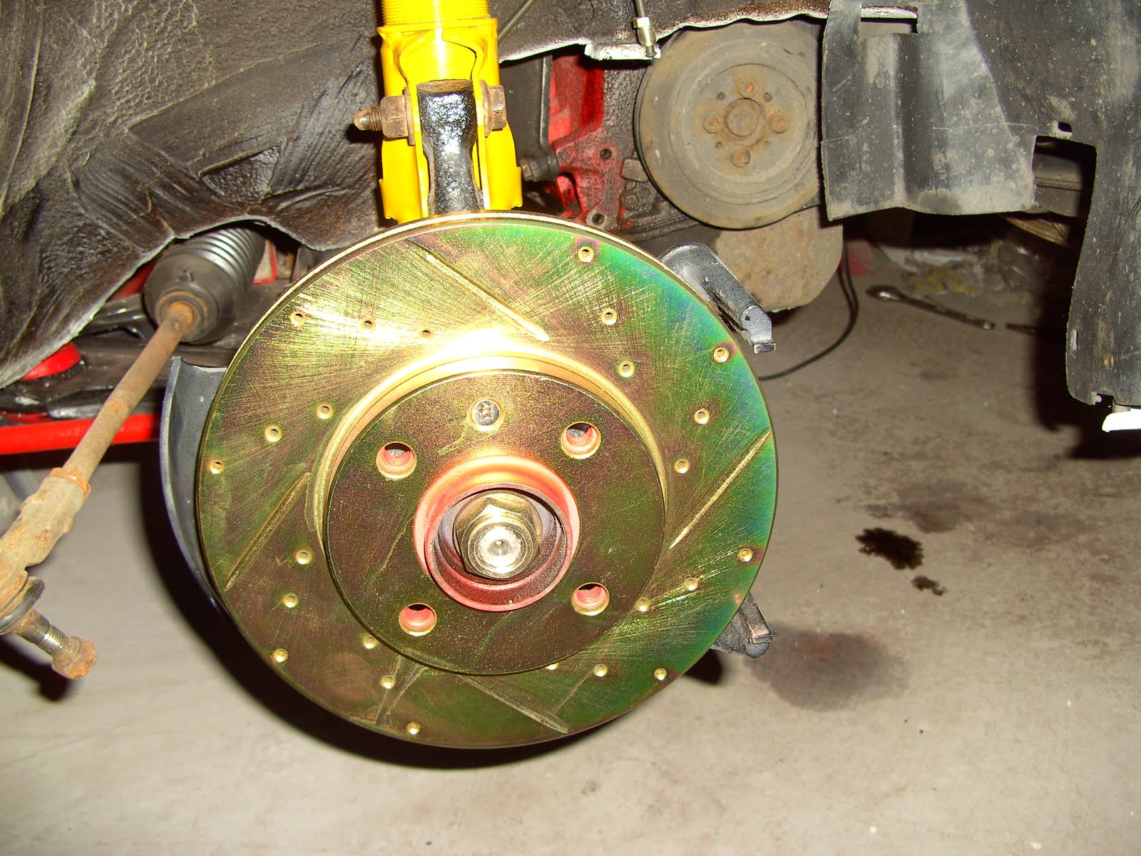 Golf MK2 re-build: rear axle