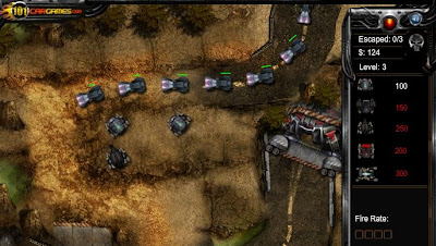 Tower Defence: Cars vs Guns