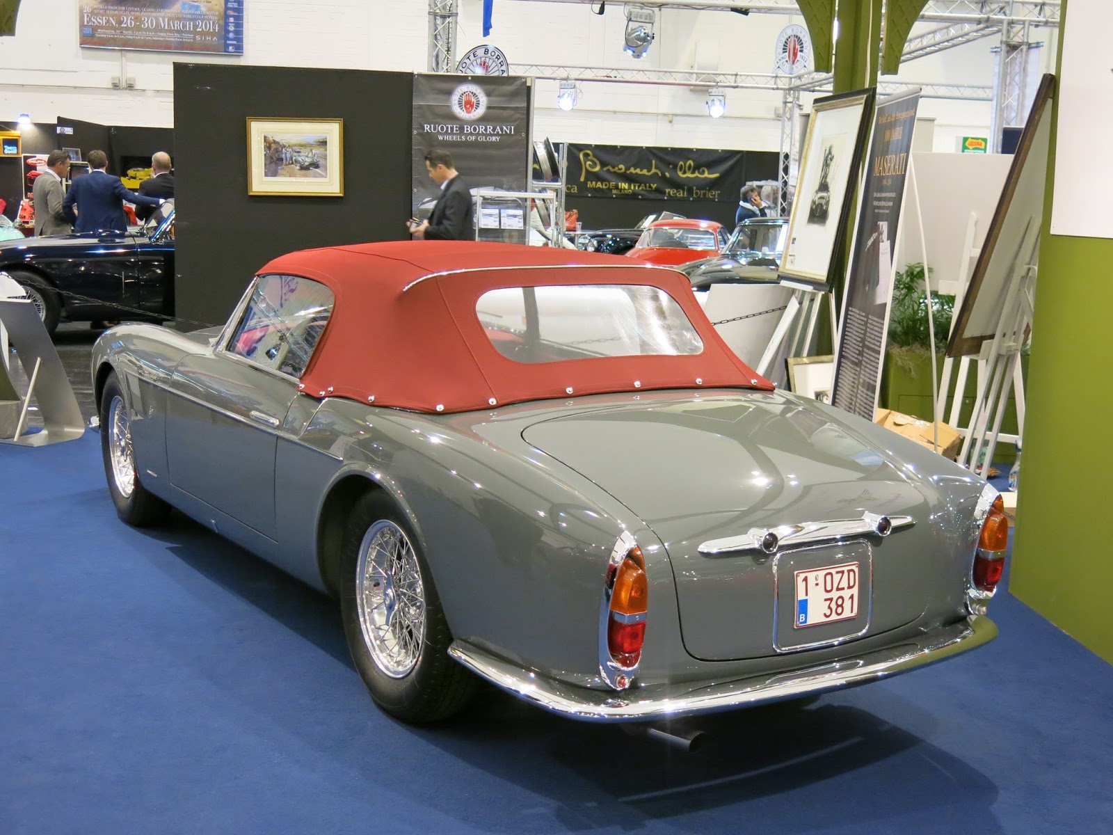CAR: Maserati A6G/54 2000 Spider Frua 1956 chasis 2182