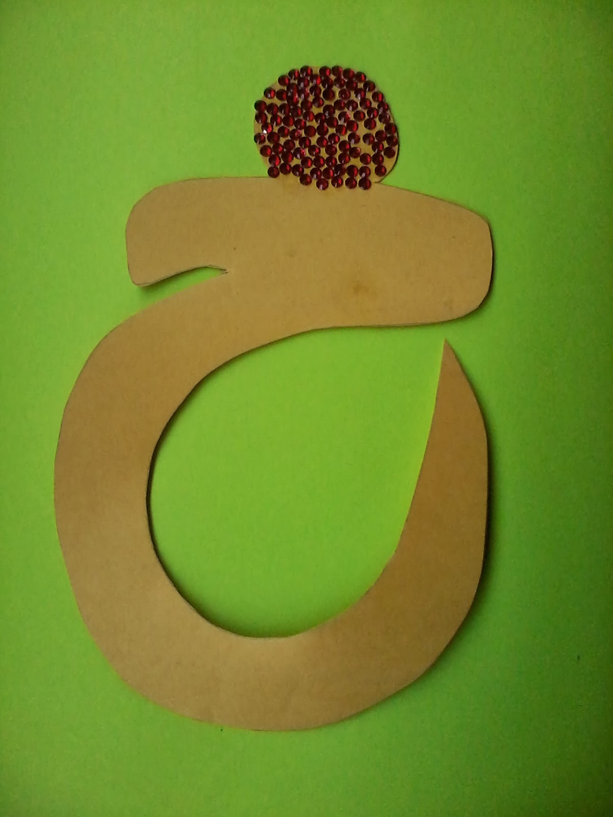 My Blooming Trilliums: Arabic Alphabet Letter Craft (set 1)