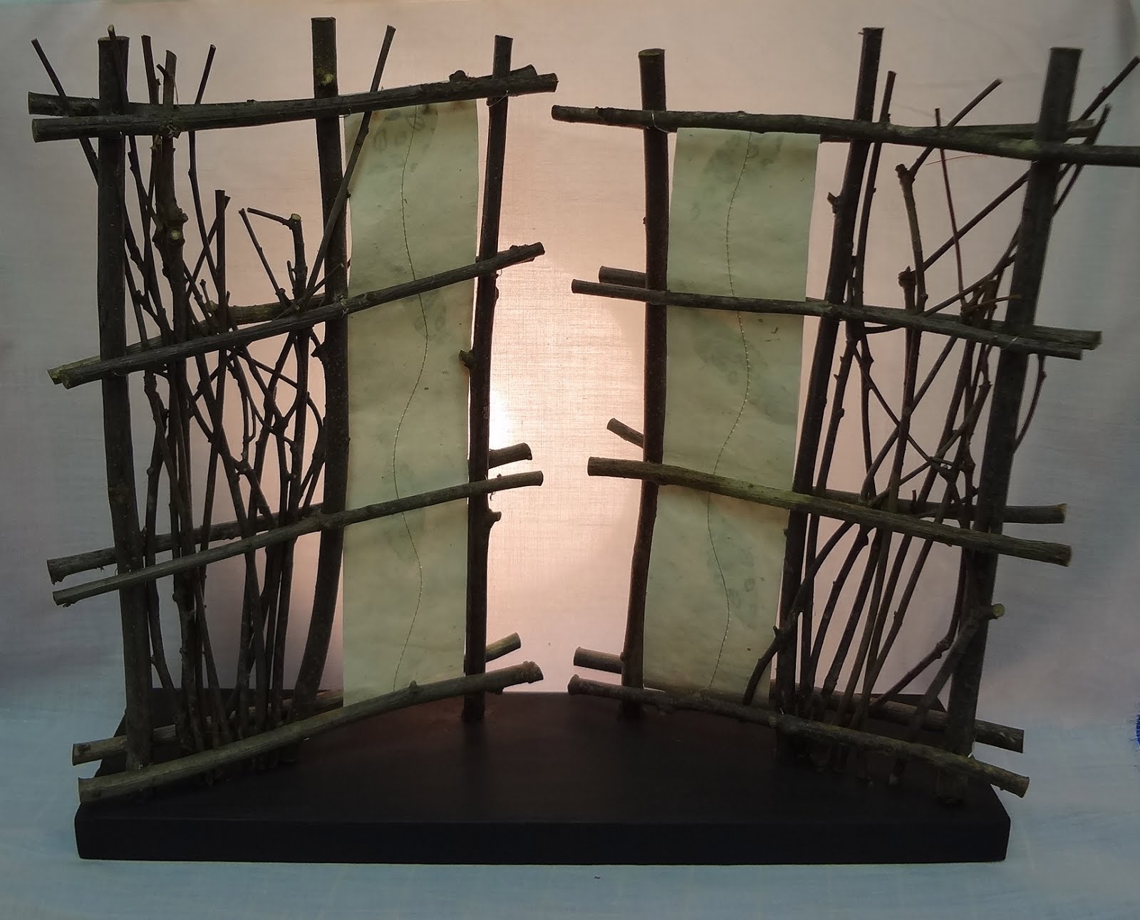 Twig Structures at Centre Street Arts Gallery thru March 23, 2013