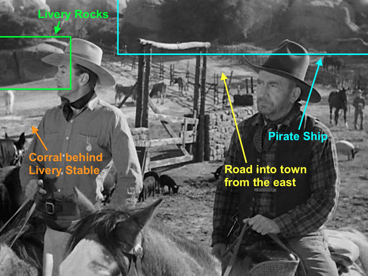 Iverson Movie Ranch: The Iverson Movie Ranch Western street, one ...