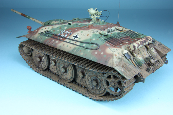 Andy King's Model Blog: Trumpeter E-25; Done!