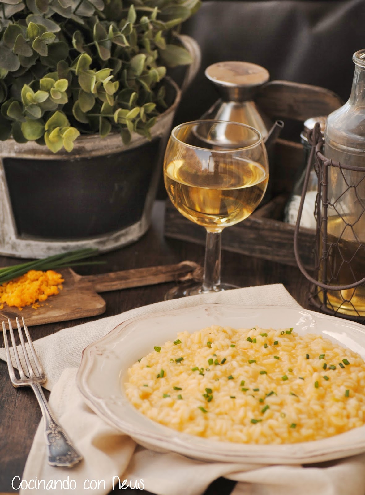Risotto de queso cheddar de Nigella Lawson y "Directas al grano ...