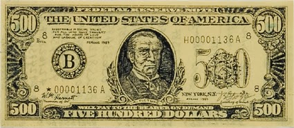 Bidding Corner - Start Ups: J.S.G. Boggs - Famous for paper money Art