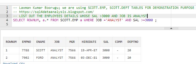 SQL QUERIES - FOR ANALYSIS: 2017