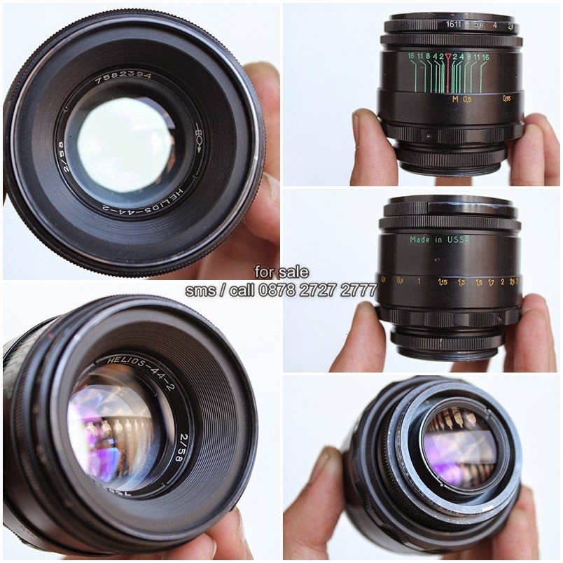 HELIOS 44-2 58mm F2 | lensa manula