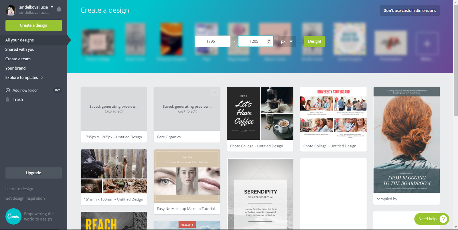 Papero amo: FOTOSTUDIO - CANVA online editor fotek