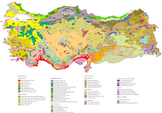 Vegetation Maps of Turkey ~ Turkey Physical Political Maps of the City