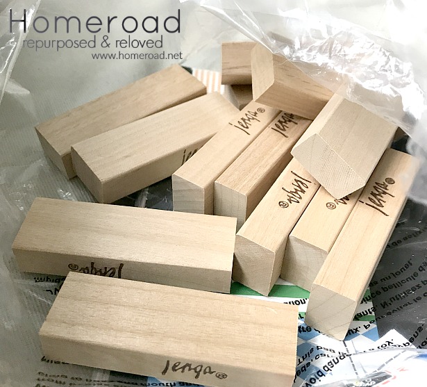 Jenga Block Number Matching Game