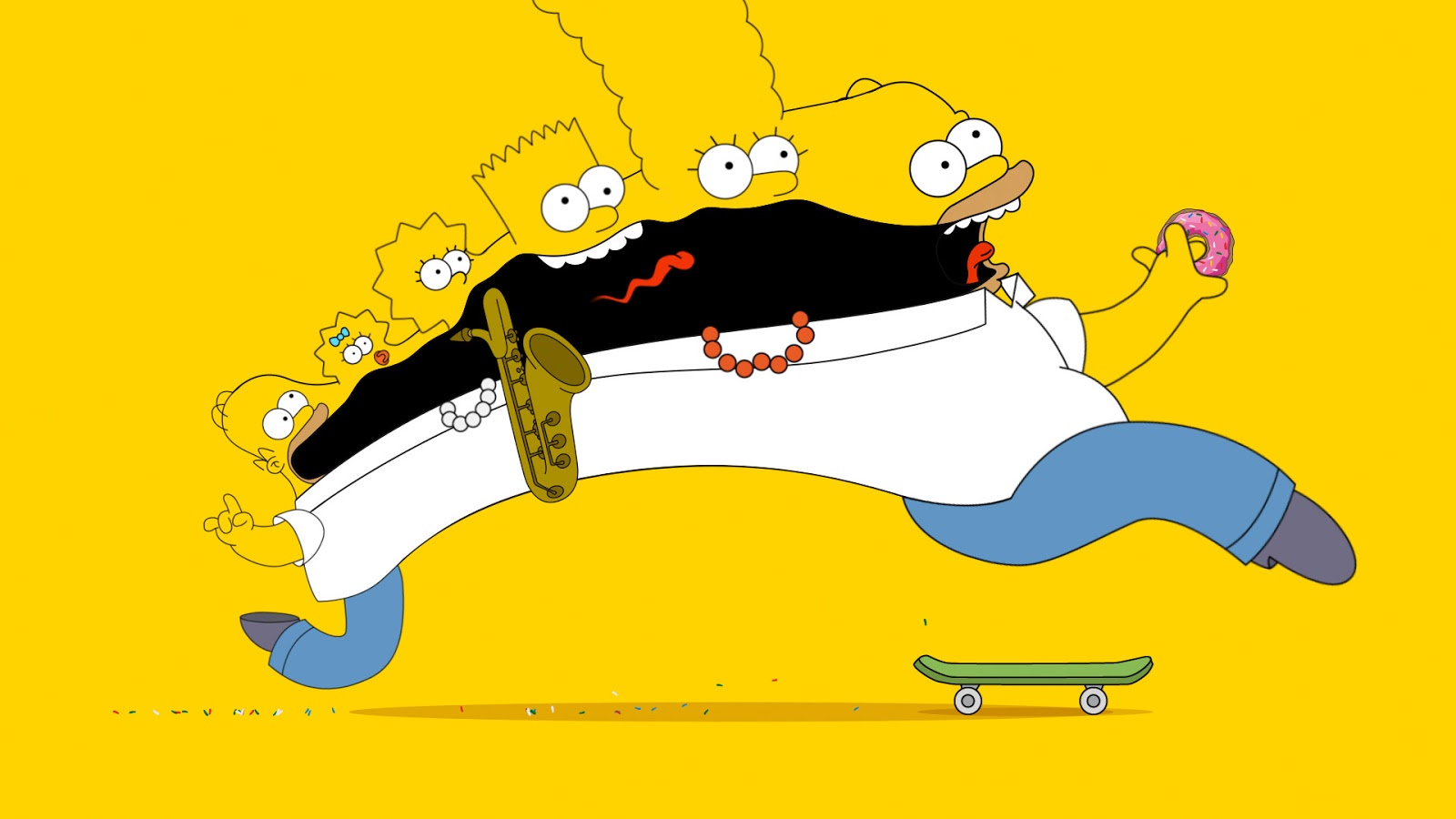 La Nuez: Cuando aplicas el Diseño en los Simpson.