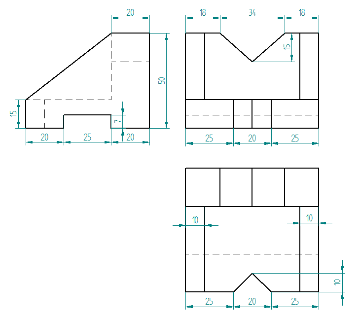 Orthographic Projection - Example