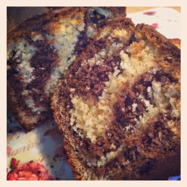 mamá lo hace: Plum Cake marmolado