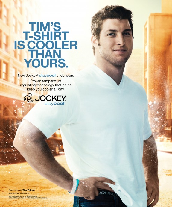 Tim Tebow Underwear Jockey