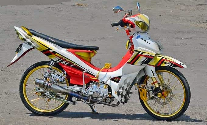 Model Modifikasi Yamaha Jupiter Z Racing Terbaru | Tropie Modifikasi Motor