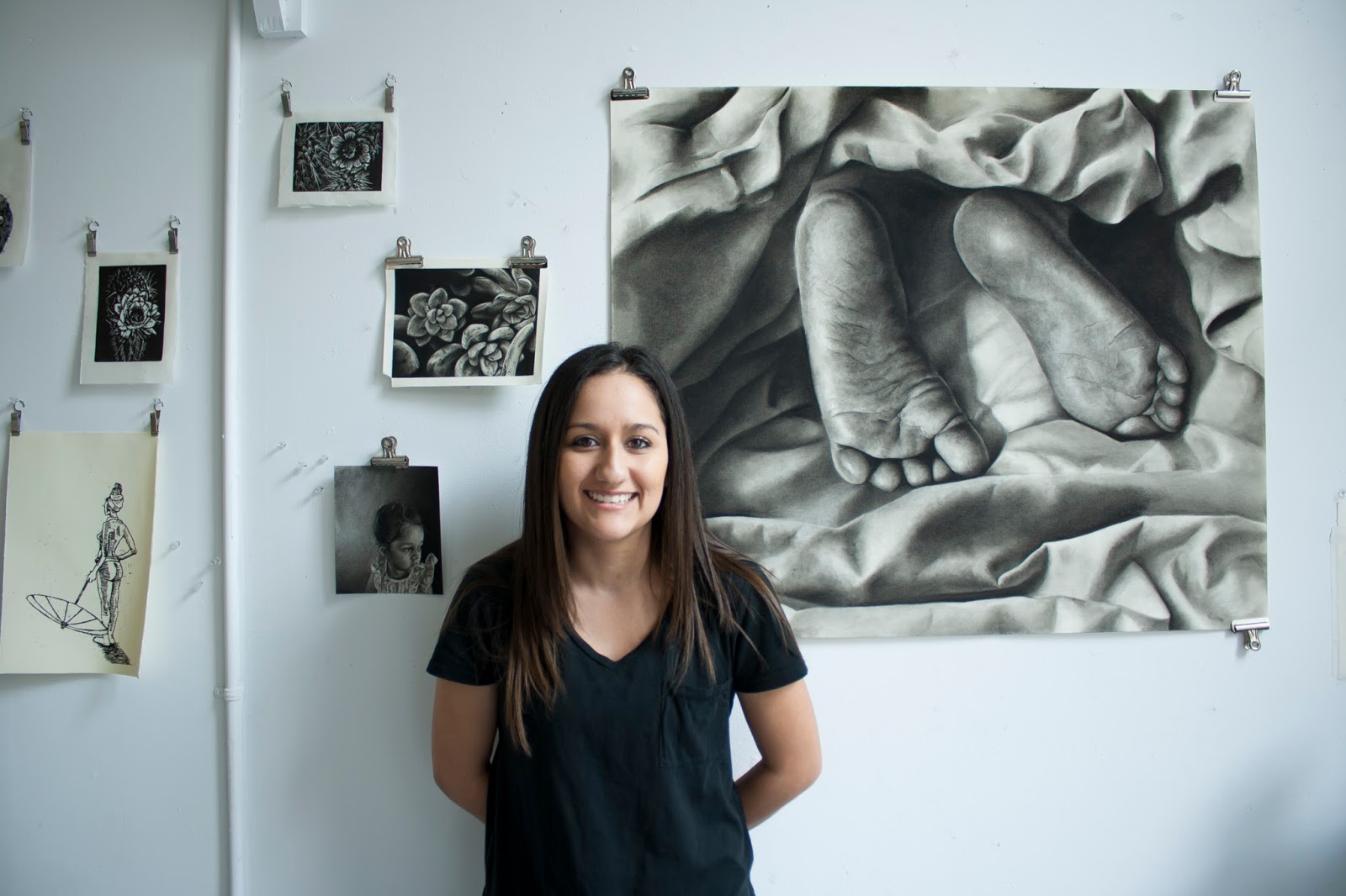 Studio Portraits: Cynthia Gutierrez, MFA 2016 - New York Academy of Art