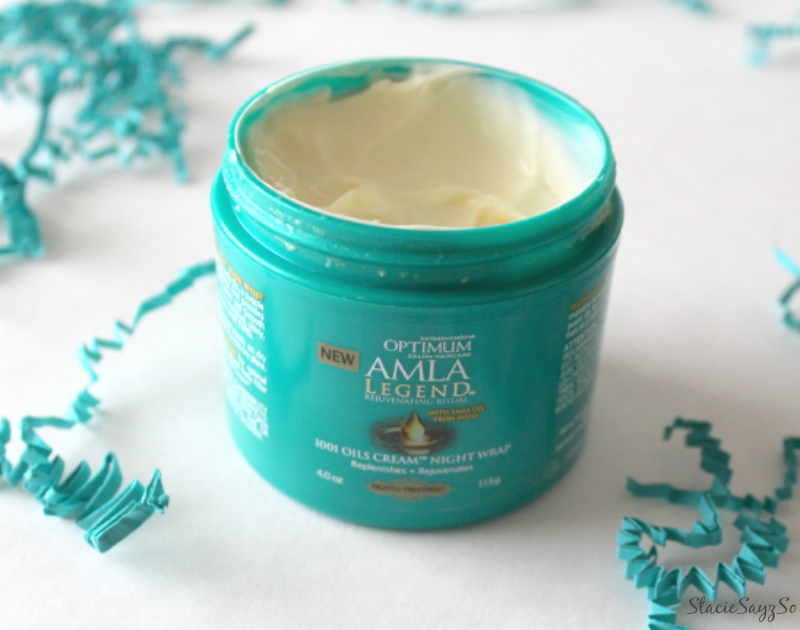 Styling My Hair with AMLA Legend Oil & Wrap Cream - Stacie Raye