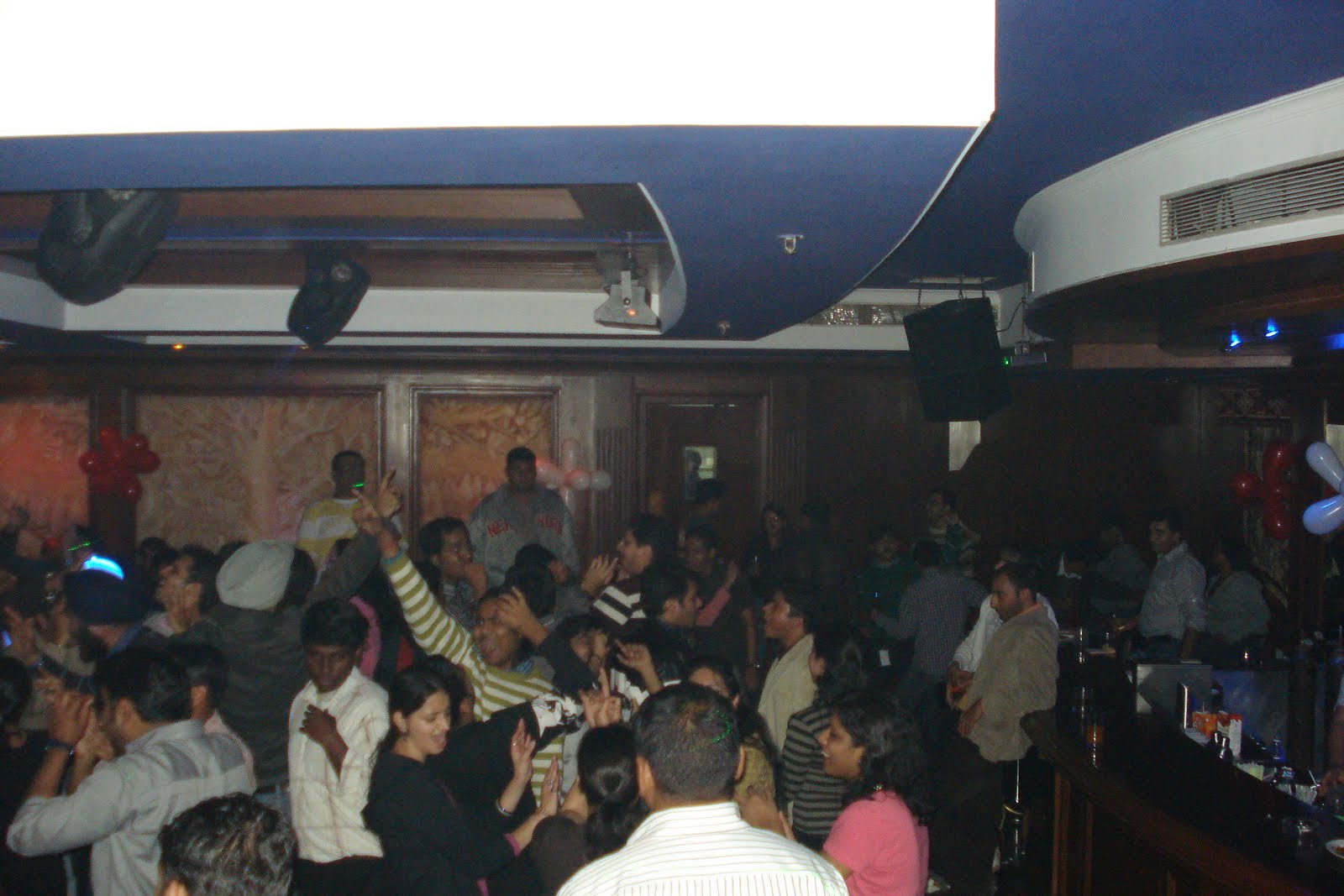 fly high: club "BLUE EYES" (sahar mall gurgaon)