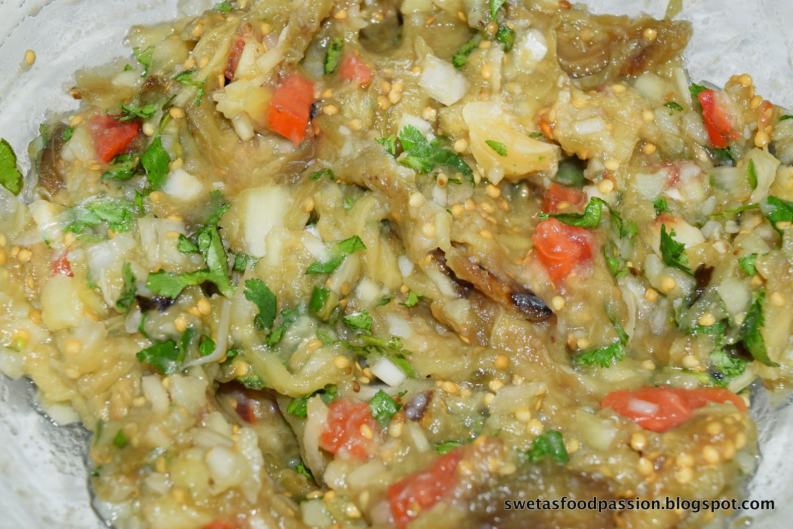 Sweta's Food Passion...: Begun Pora