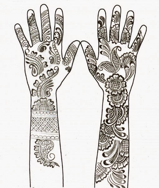Pakistani Fashion: Mehndi/Henna Designs and Templates