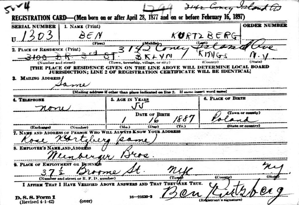 Tenth Letter of the Alphabet: Creator: Jack Kirby in the Census and Army