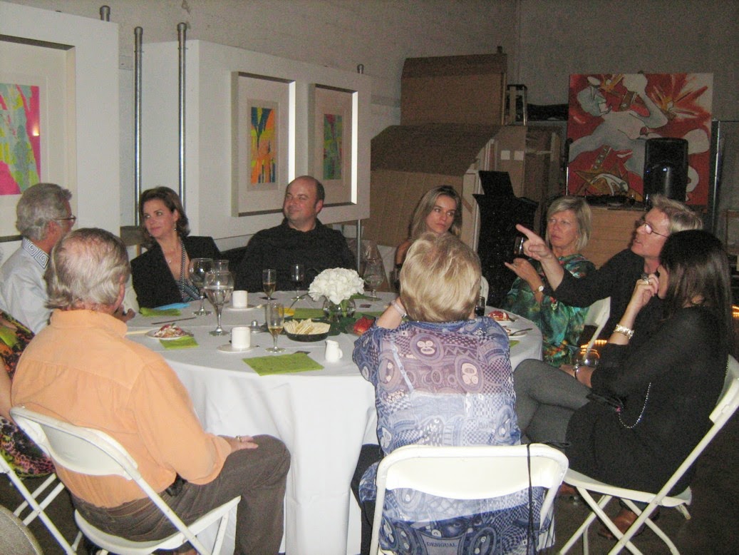 Artist at work: ART DINNER CONCERT