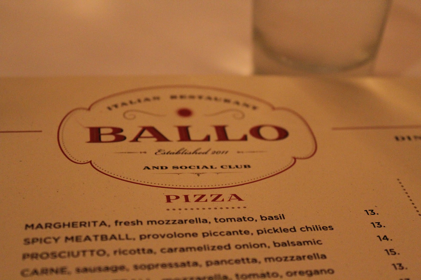 Delicious Dishings: Ballo Italian Restaurant And Social Club
