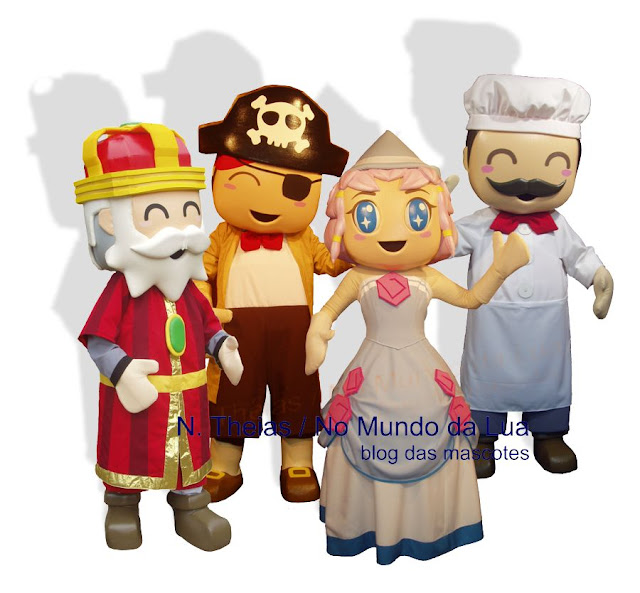Mascot Costumes: MySims Kingdom Mascot Costumes