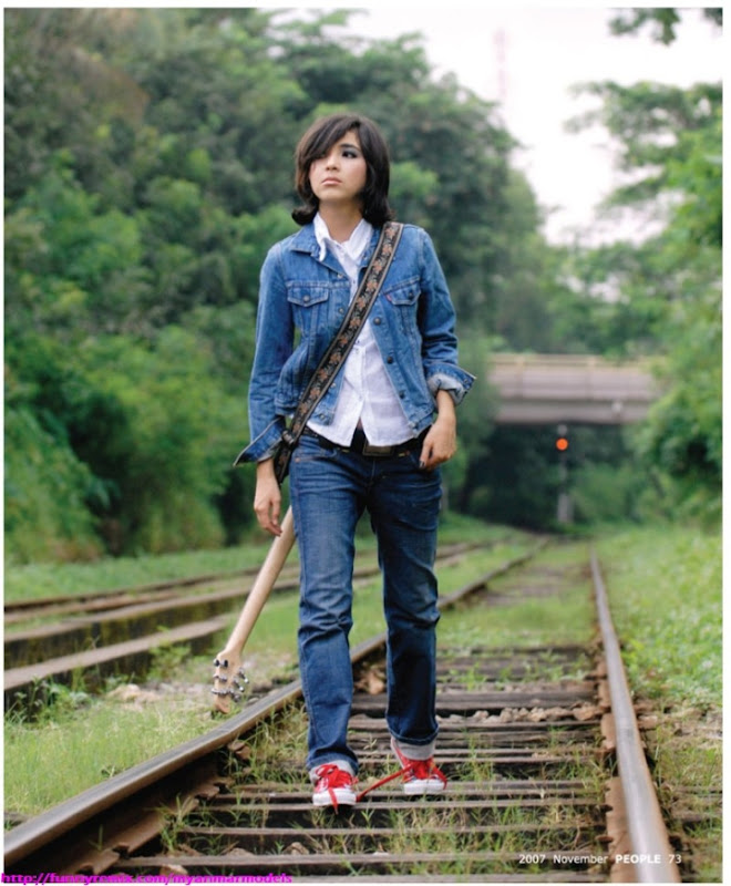 Arloo's Myanmar Model Gallery: Chit Thu Wai - The Rock Star