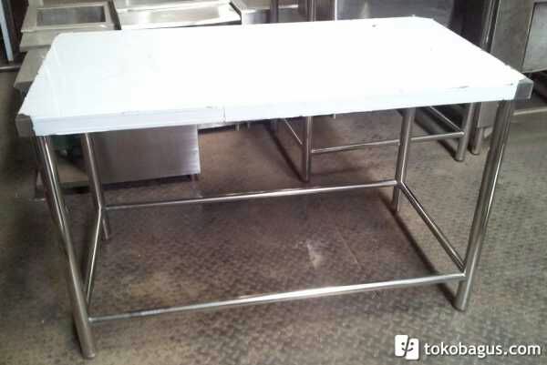 Toko Online Peralatan Dapur Restoran : Meja Stainless Meja Preperation ...