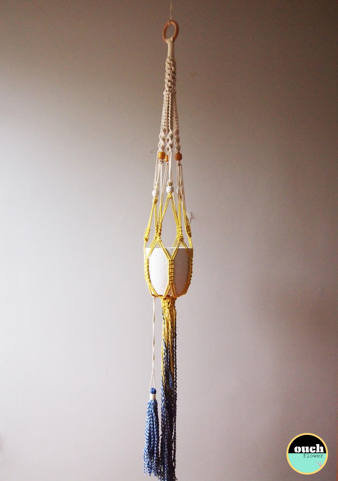 ouch flower: New Tassel idea's and some macramé!