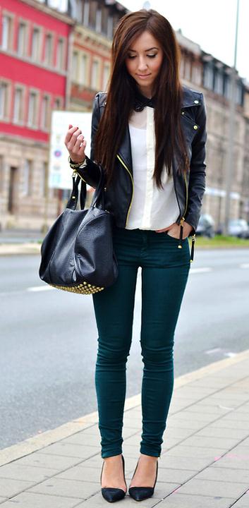 CÓMO VESTIR EN VERDE BOSQUE | The Glambition