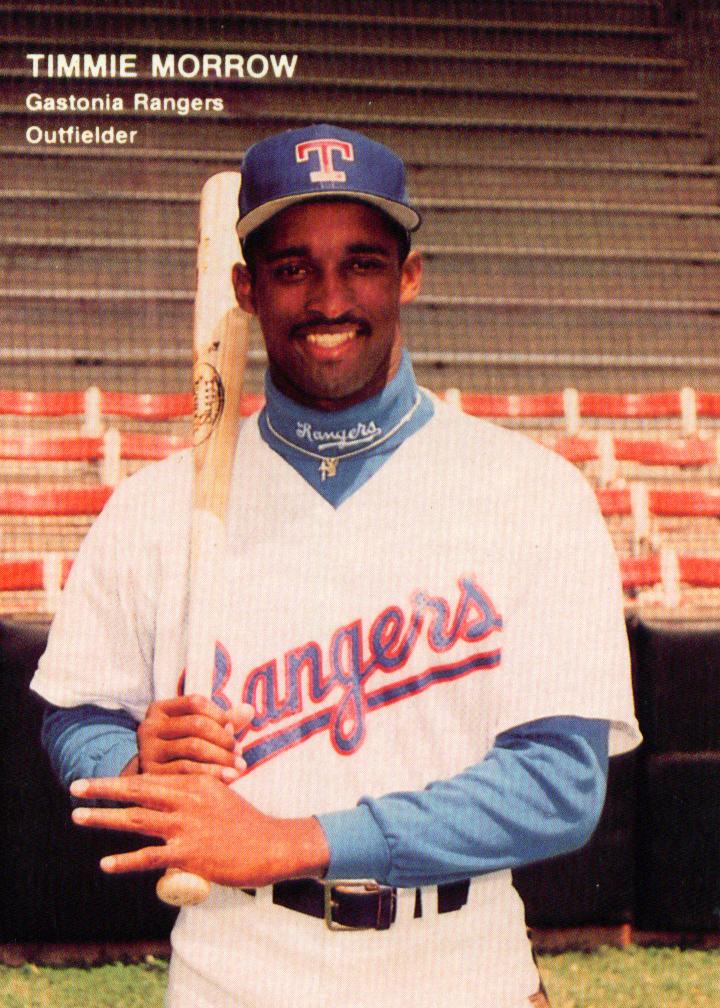 Texas Rangers Cards: Minor League Monday - Timmie Morrow, 1990 Best.