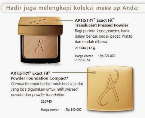 F R E E D O M - EStore: ARTISTRY "Exact Fit" Powder Foundation ...