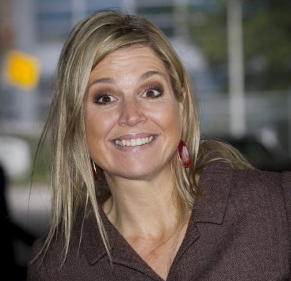 Crown Princess Maxima attends Growing SME's conference