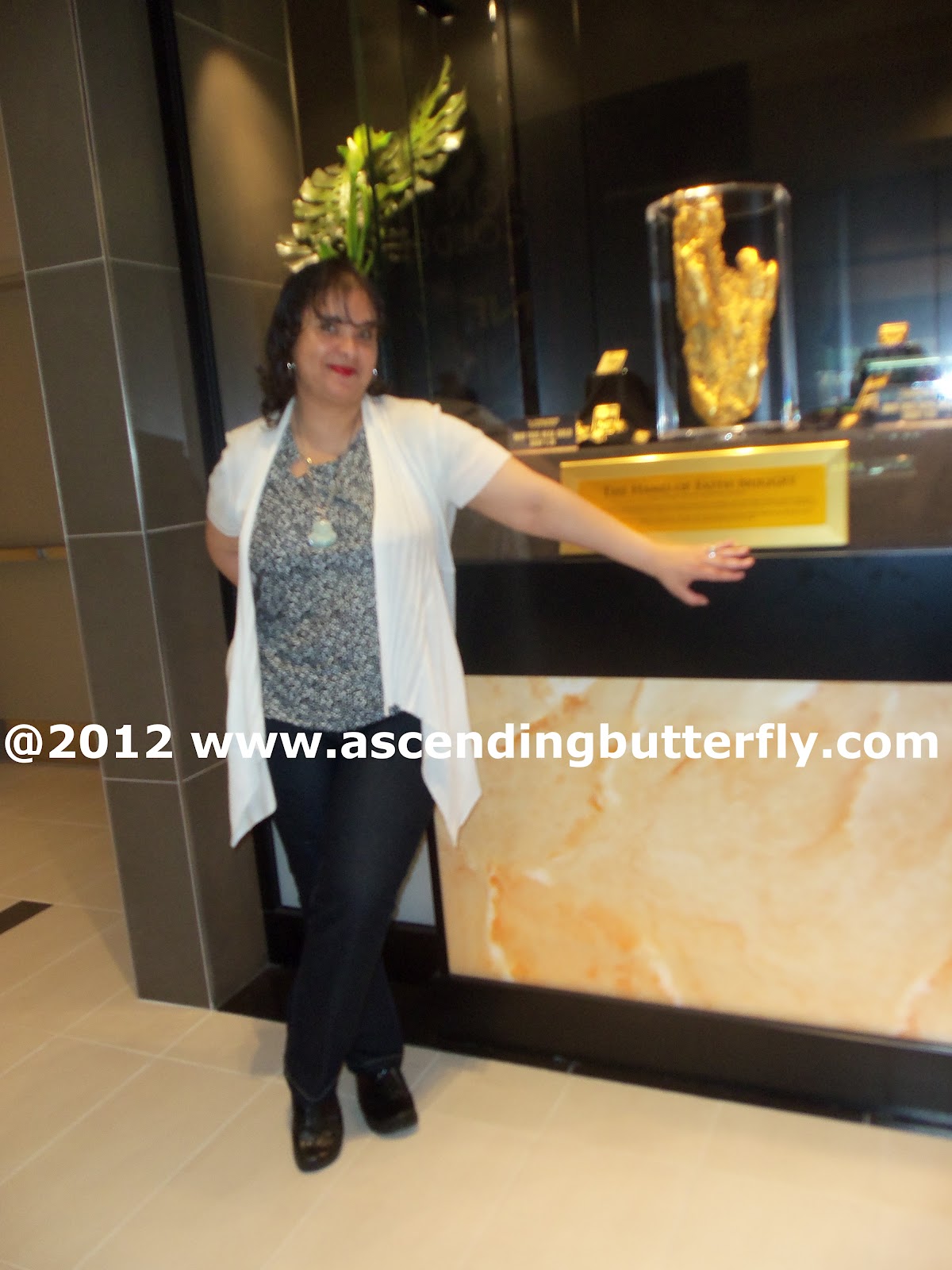 Ascending Butterfly: Wordless Wednesday: Hand of Faith Gold Nugget was ...