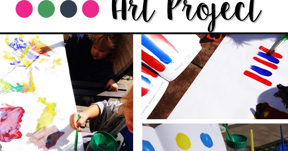 Color and Shape: Art Project with Mix It Up | Sara J Creations