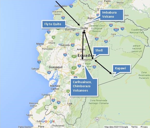 World Travel - Marc & Peggy Faucher: Volcanoes on the Equator