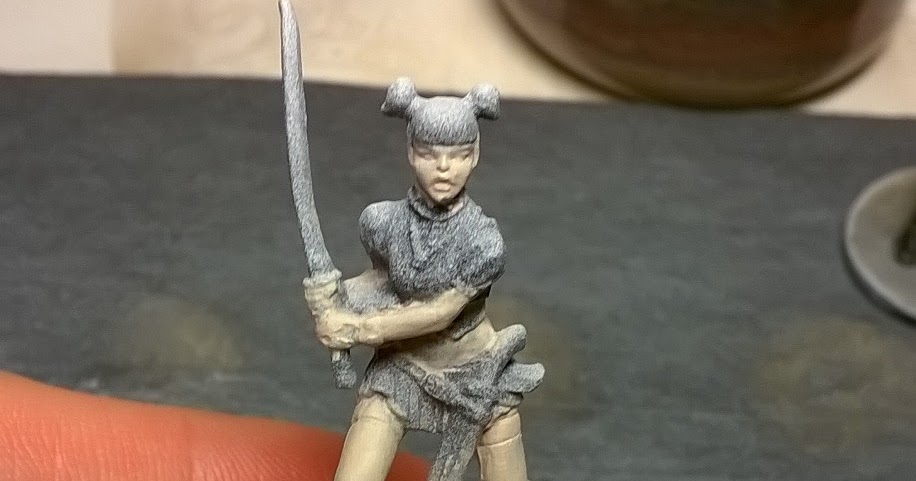 CARKEL MINI PAINTING: [Zombicide] Survivors saison 1 - Goth Amy