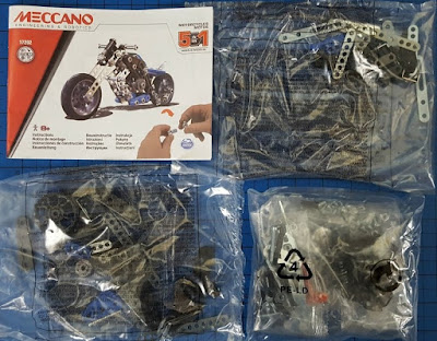 The Brick Castle: Meccano 5in1 Motorcycle Set Review (age 8+)