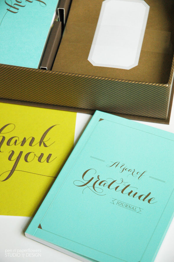 Pen + Paper Flowers: iNSPiRE | 52 Weeks of Gratitude Kit by Live-Inspired