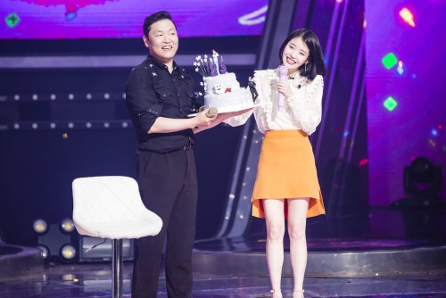 New Records set by PSY & IU
